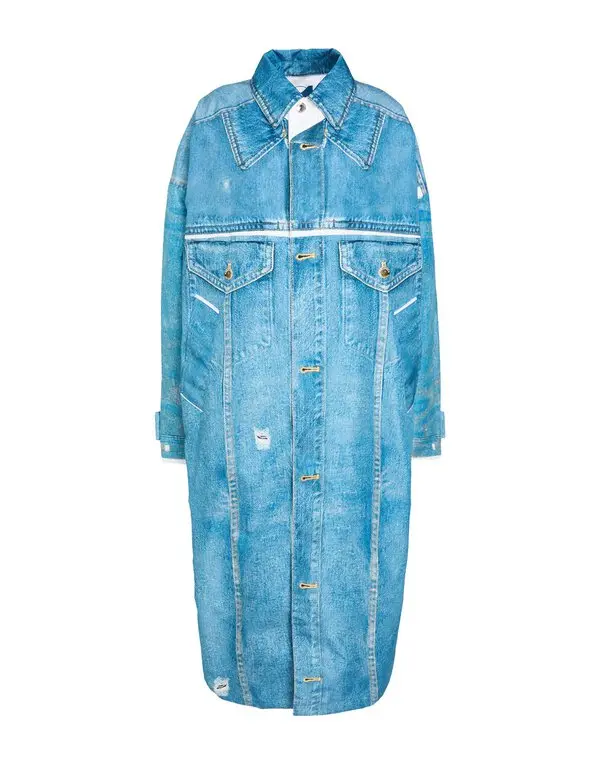 Khrisjoy Multicolor Polyester Overcoat