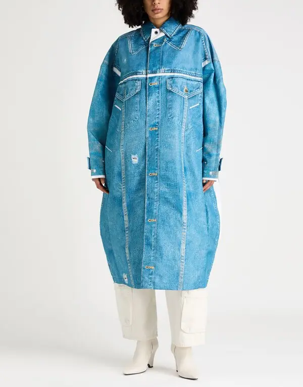 Khrisjoy Multicolor Polyester Overcoat