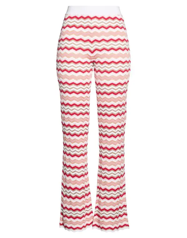 Missoni Cotton Viscose Intarsia Knit Pants