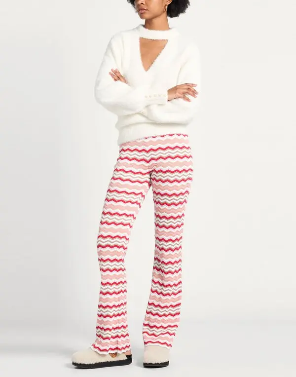 Missoni Cotton Viscose Intarsia Knit Pants