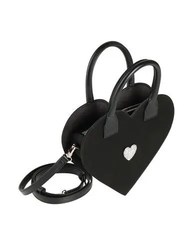 Mach & Mach Embellished Top Handle Handbag - Black