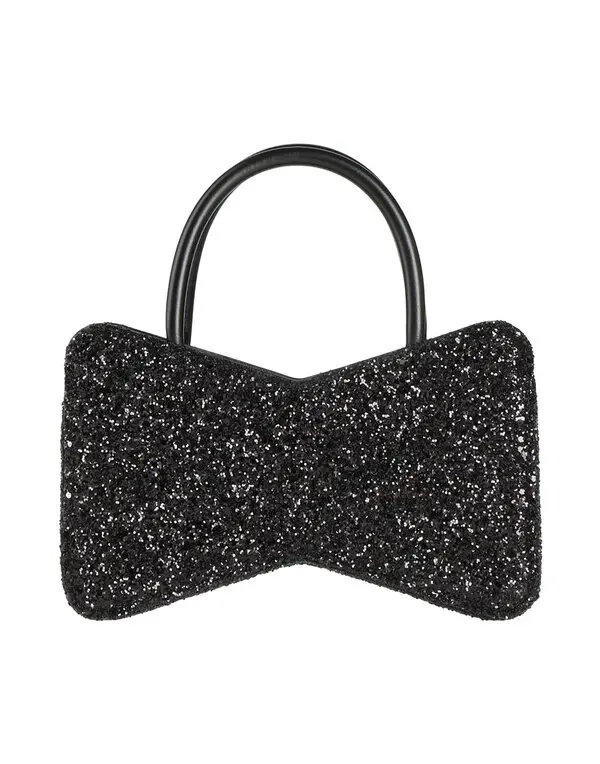 Mach & Mach Leather Glittered Handbag