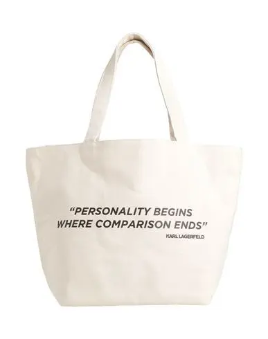 Karl Lagerfeld Shopper Bag - Cream