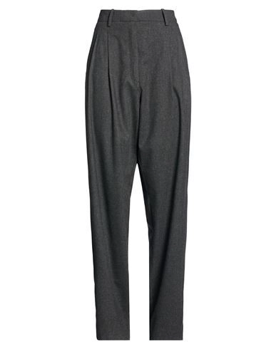ALYSI Flannel Tapered Trousers - Grey