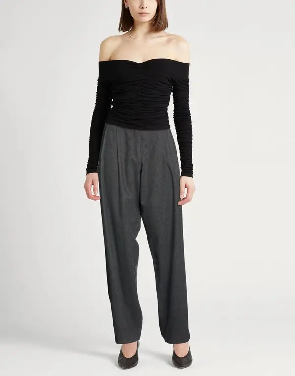 ALYSI Flannel Tapered Trousers