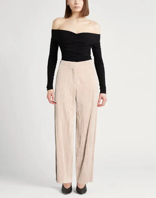ALYSI Wide-leg Velvet Pants