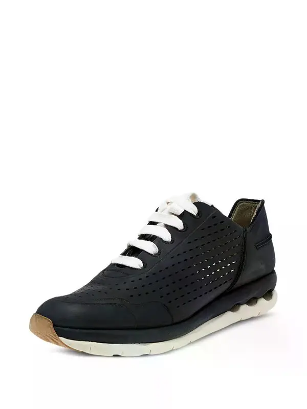FERRAGAMO Low-top Leather Sneakers