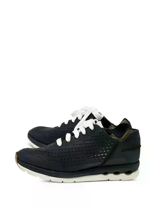 FERRAGAMO Low-top Leather Sneakers