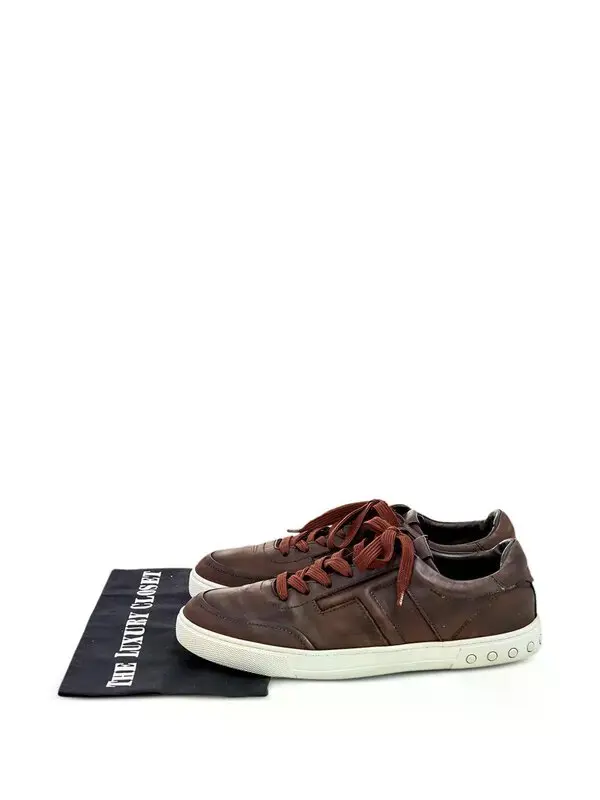 TOD'S Low-top Leather Sneakers