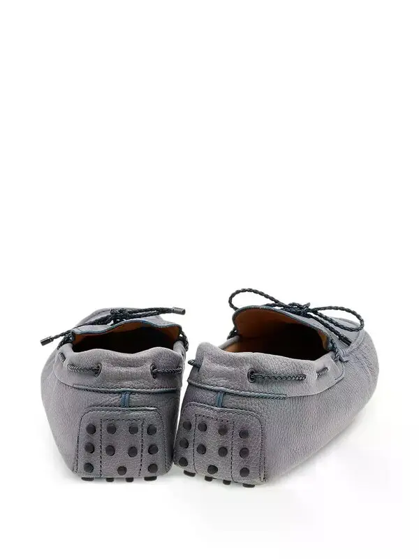 TOD'S Braided Bow Loafers