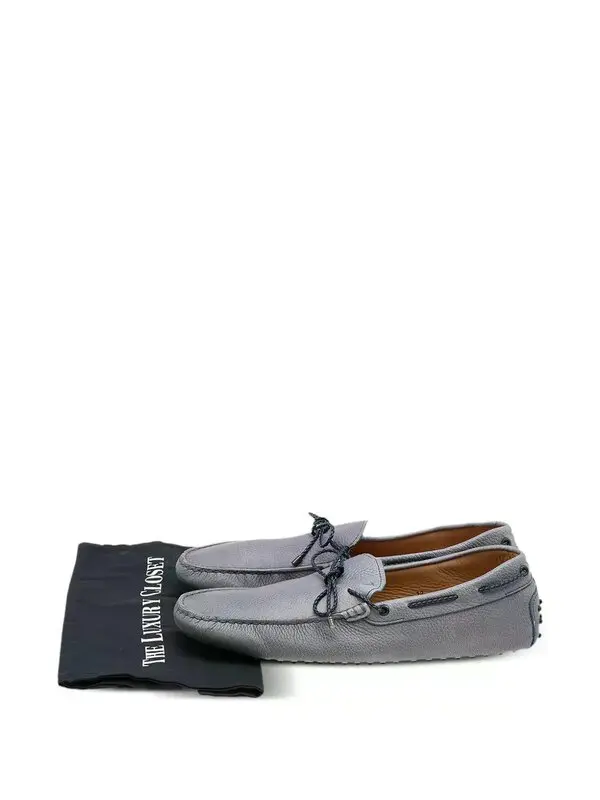 TOD'S Braided Bow Loafers