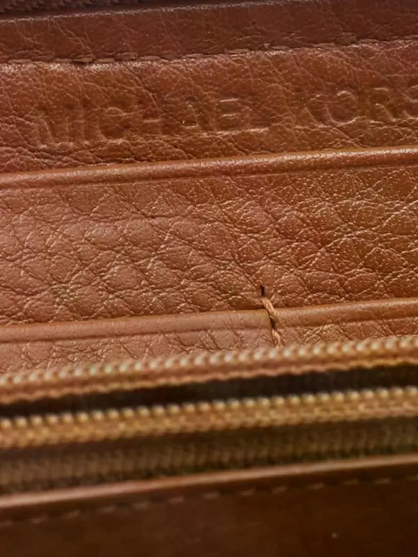 Michael Kors Woven Zip-around Wallet