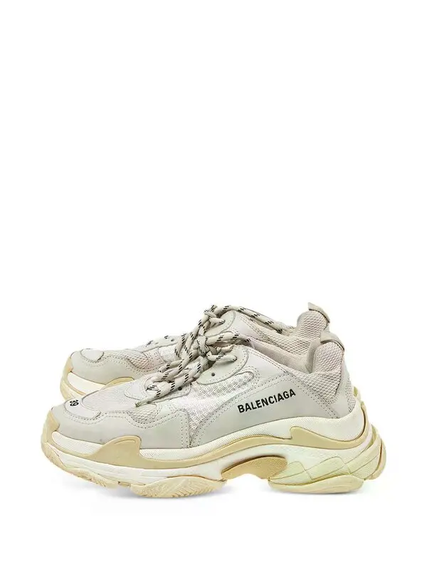 Balenciaga Triple S Low-top Sneakers - Neutrals