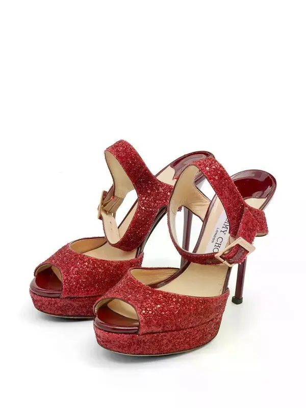 JIMMY CHOO 125mm Linda Heeled Sandals