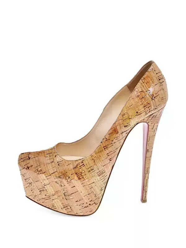 CHRISTIAN LOUBOUTIN Highness Peep-toe Platform Pumps
