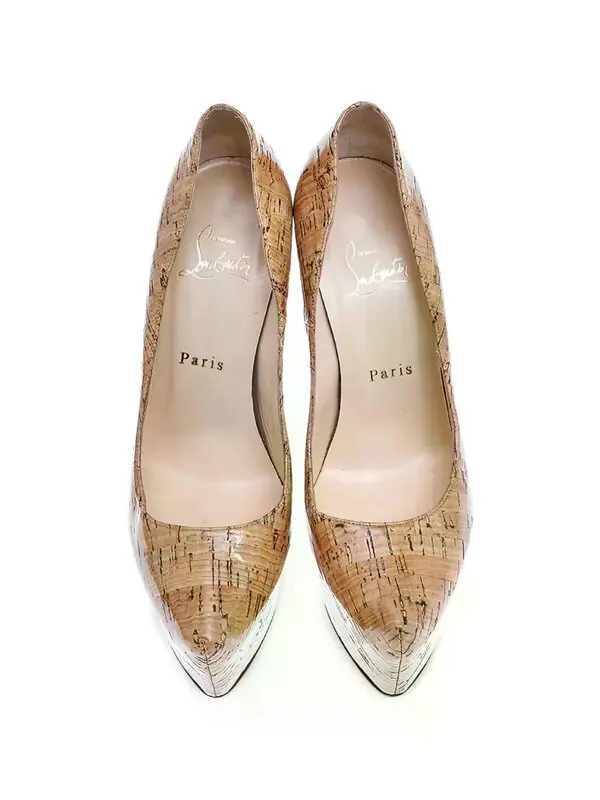 CHRISTIAN LOUBOUTIN Highness Peep-toe Platform Pumps