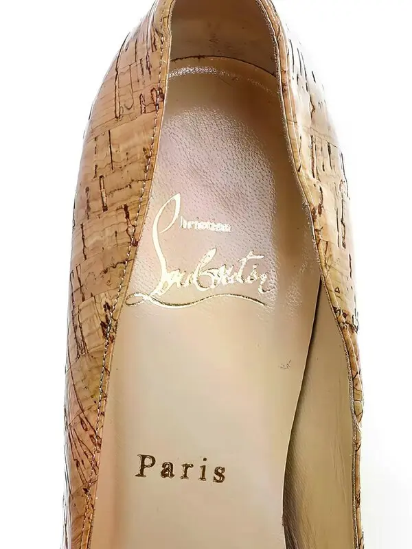 CHRISTIAN LOUBOUTIN Highness Peep-toe Platform Pumps