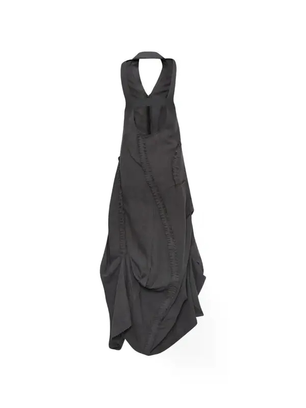 OPEN YY Ruffle-trimmed Maxi Dress