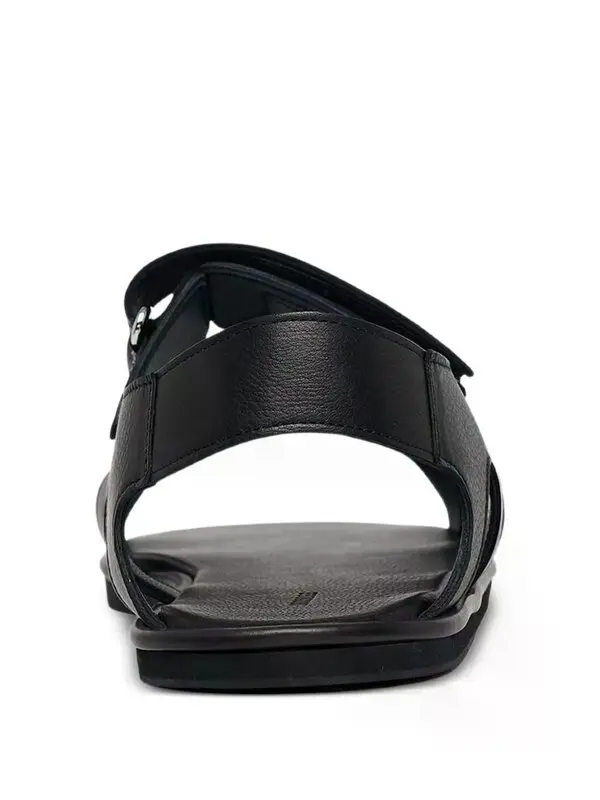 Auralee Double Touch-strap Leather Sandals