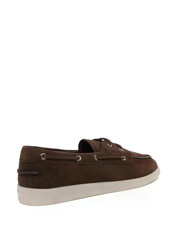 Prada Lace-up Boat Shoes