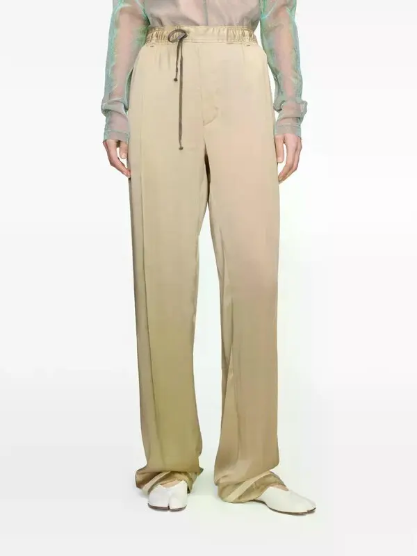 MAISON MARGIELA Drawstring Straight-leg Trousers