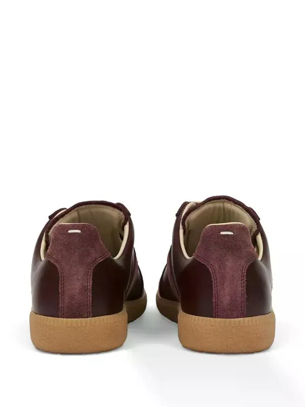 MAISON MARGIELA Replica Leather Sneakers - Red