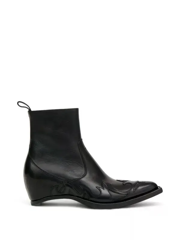 MAISON MARGIELA Embroidered Cowboy Boots