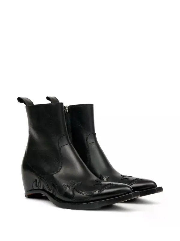MAISON MARGIELA Embroidered Cowboy Boots