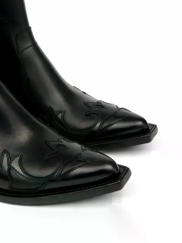 MAISON MARGIELA Embroidered Cowboy Boots