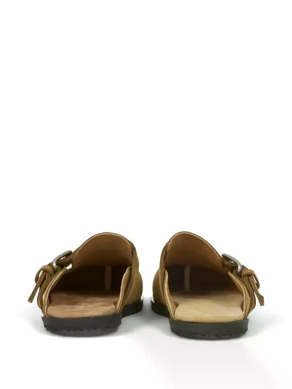 MAISON MARGIELA Tabi Buckle-fastening Suede Mules