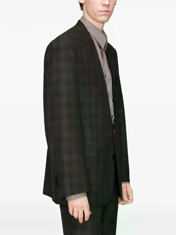 MAISON MARGIELA Virgin Wool Single-breasted Blazer