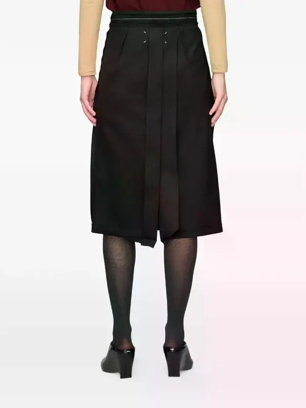 MAISON MARGIELA Pleated Midi Skirt