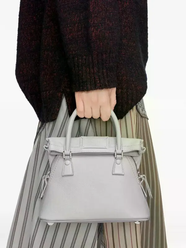 MAISON MARGIELA 5ac Classique Mini Bag - Grey