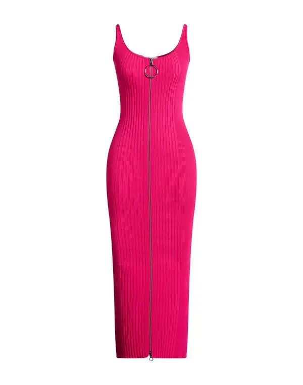 Rabanne Cotton-elastane Ribbed Midi Dress