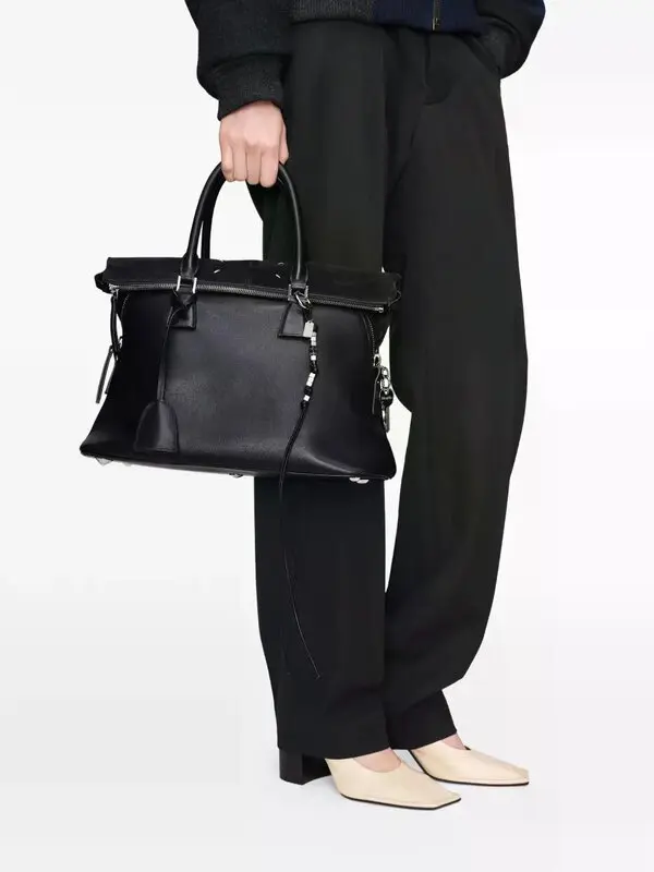 MAISON MARGIELA Beaded Leather Keyring
