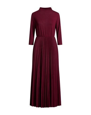 OLTRE Knitted Maxi Dress - Red
