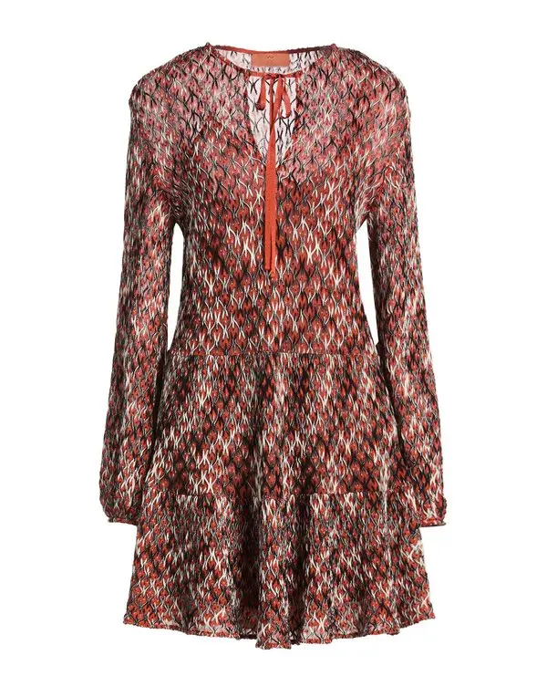 Missoni Mini Dress In Wool And Viscose Knit