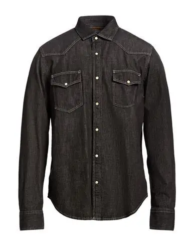 MOORER Denim Shirt Size Cotton