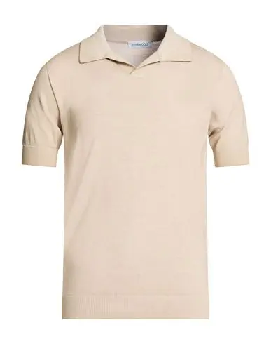 BELLWOOD Cotton Knit V-neck Short Sleeve Sweater