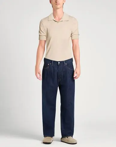 BELLWOOD Cotton Knit V-neck Short Sleeve Sweater