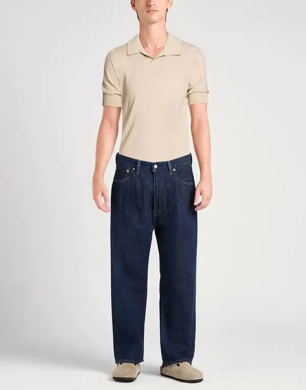 BELLWOOD Cotton Knit V-neck Short Sleeve Sweater