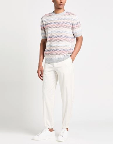 Missoni Short Sleeve Lightweight Knit Sweater - Grey