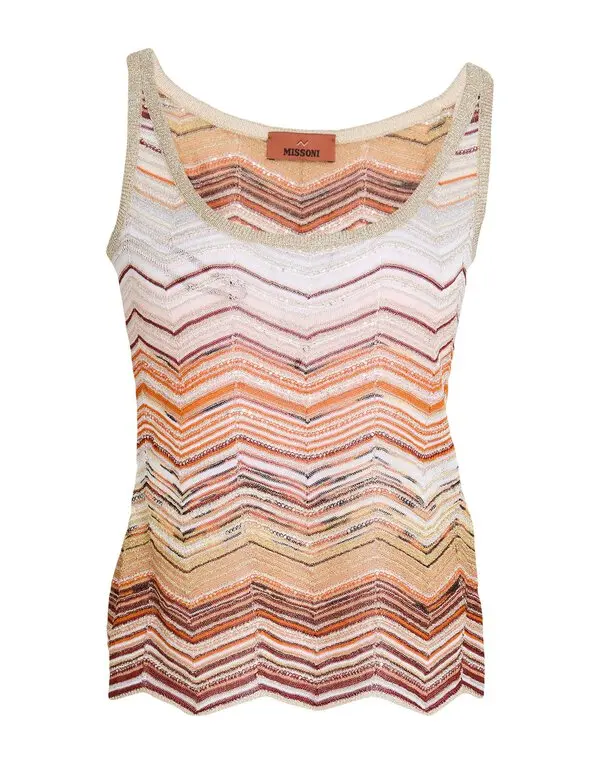 Missoni Knitted Sleeveless Top
