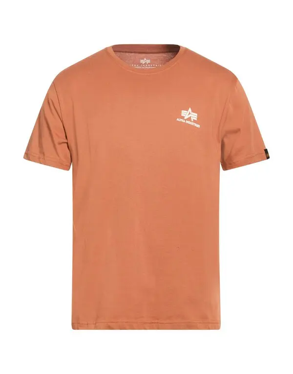 Alpha Industries T-shirt Tan Size Cotton