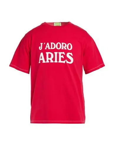 Aries T-shirt Size Cotton - Red