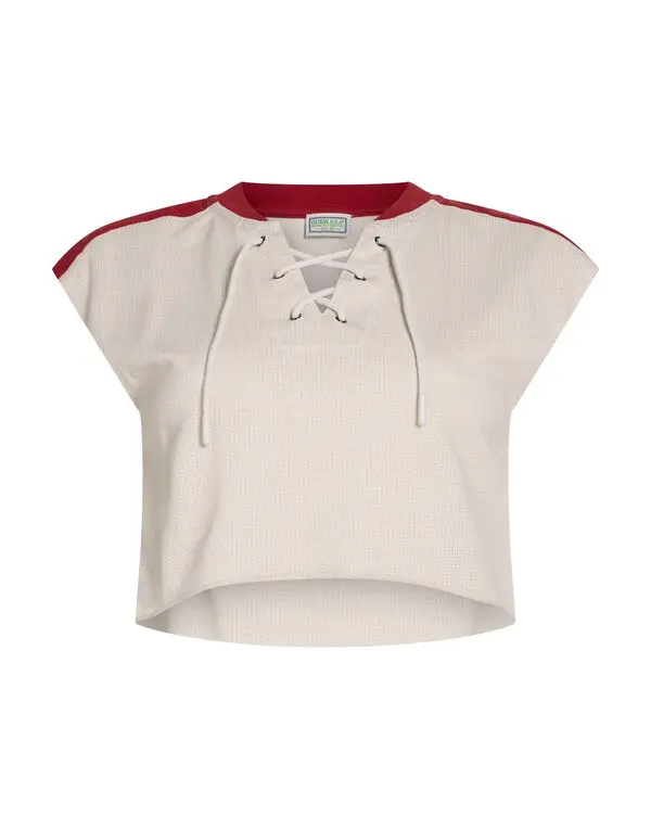 Guess Cotton Elastane T-shirt - Beige