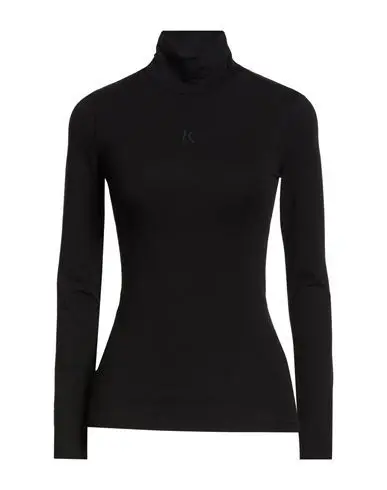 Karl Lagerfeld Cotton Elastane Turtleneck Long Sleeve T-shirt