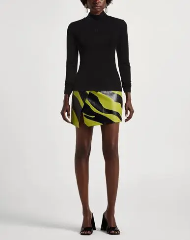 Karl Lagerfeld Cotton Elastane Turtleneck Long Sleeve T-shirt