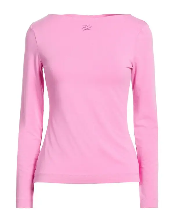 Karl Lagerfeld Modal And Elastane Long Sleeve T-shirt