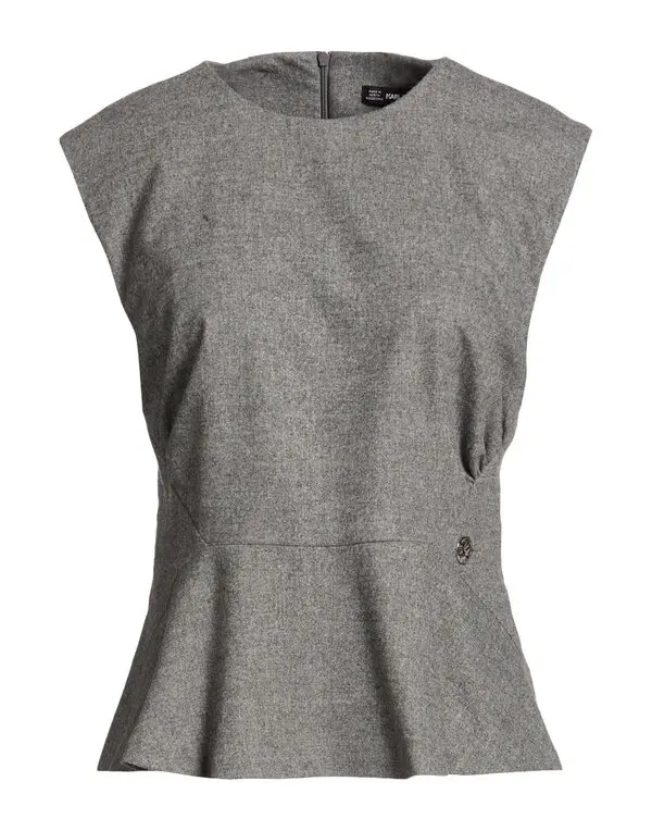 Karl Lagerfeld Peplum Top
